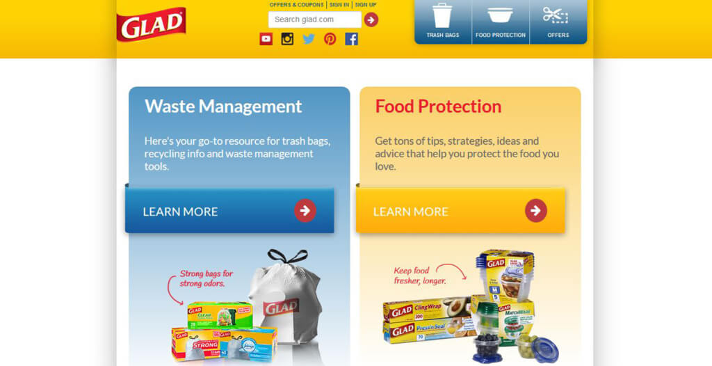 Glad-homepage-wordpress-website - 99 Robots