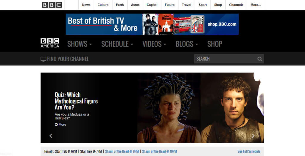 bbcamerica-homepage-wordpress-website - 99 Robots