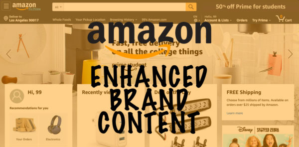 What is Amazon Enhanced Brand Content? - 99 Robots